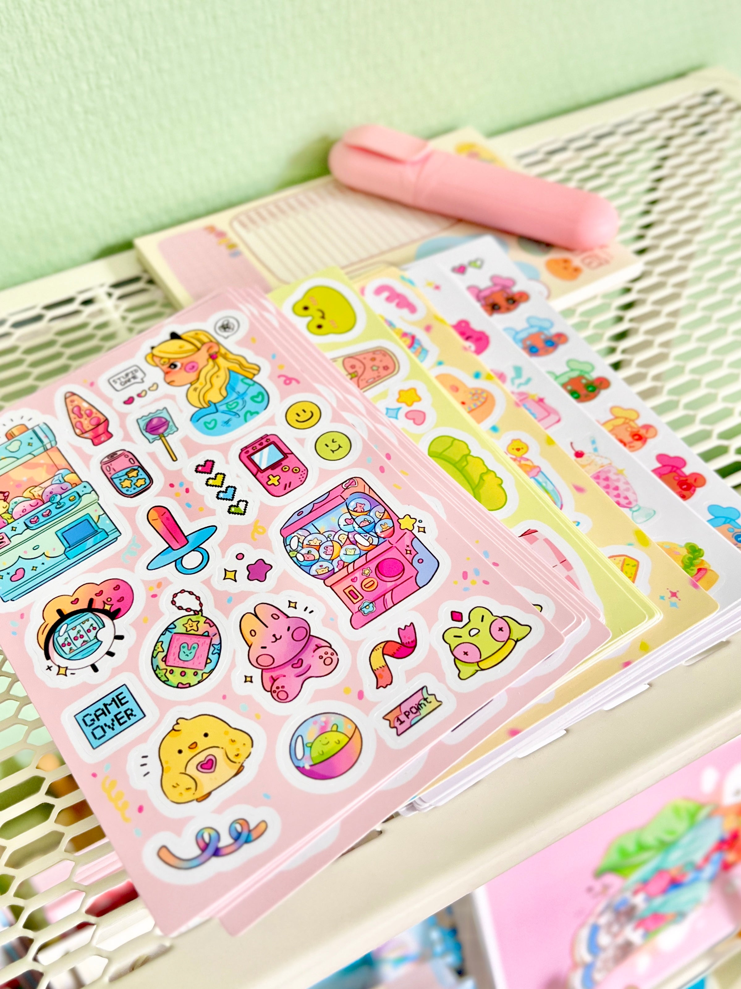 Sticker sheets – Kindy